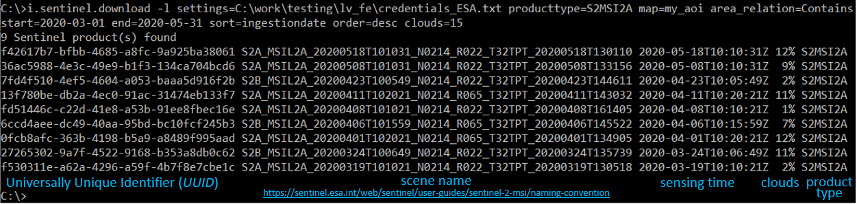 Exploring and processing a Sentinel-2 time series using the GRASS GIS temporal framework - E ...